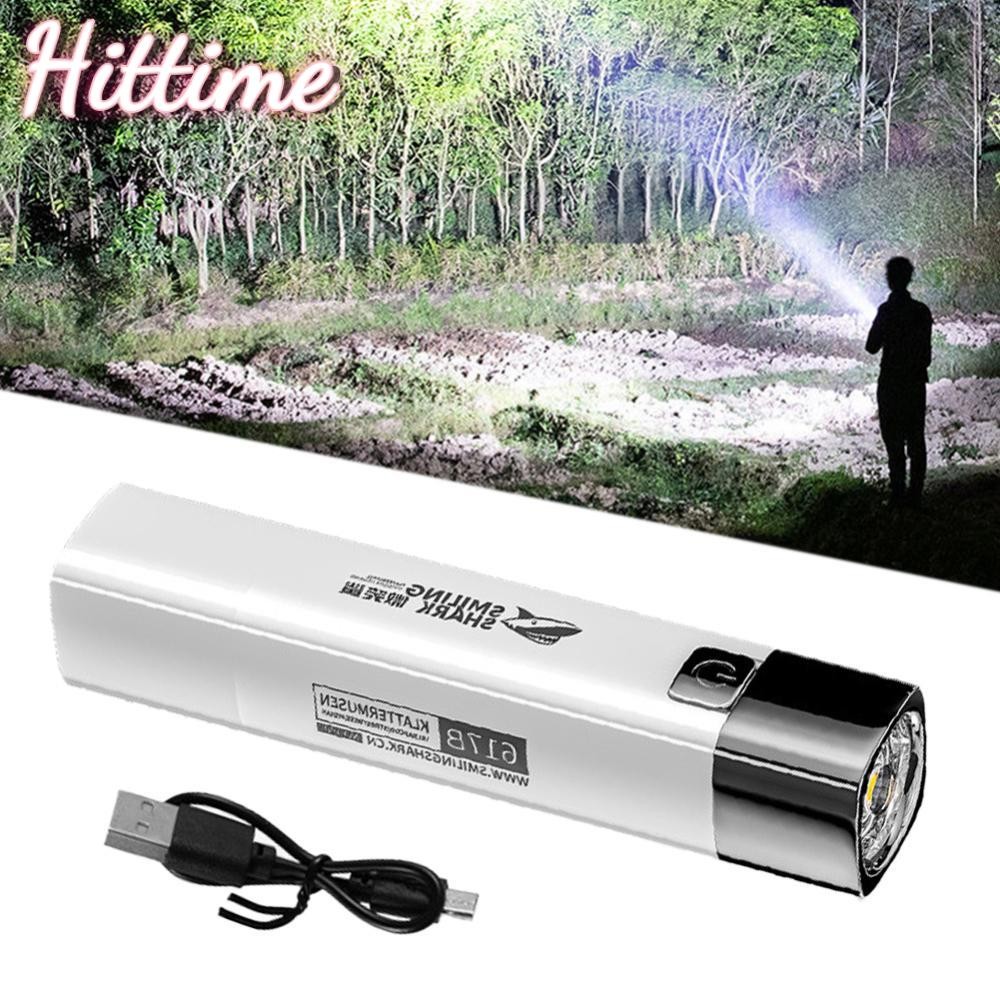 Hittime แบบพกพา Multi-Function ไฟฉายฟังก์ชั่น Power Bank กลางแจ้ง Camping เดินป่า G3 ลูกปัด ...