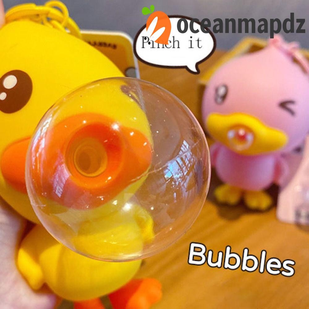 Oceanmapdz เป็ดอ้วน Vent พวงกุญแจ, ปล่อยอารมณ์เป่าฟอง B.Duck พวงกุญแจ ...