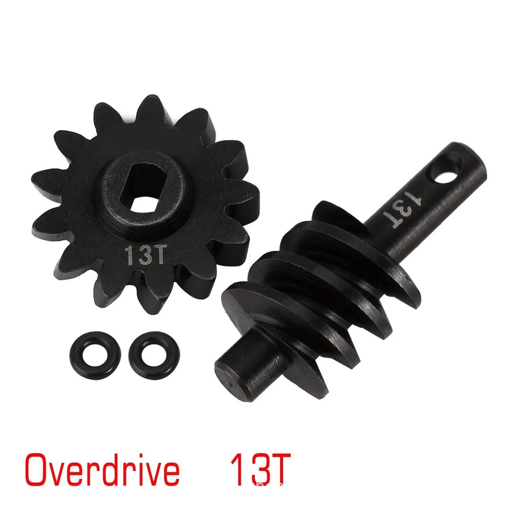Overdrive Underdrive Worm Differential เพลาเกียร์เหล็ก 12T 13T 14T 16T ...