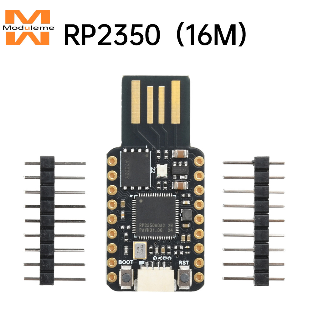 4m/16m USB RP2350 Mini Microcontroller Development Board Dual Core Dual ...