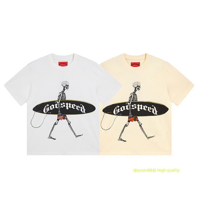 ขายร้อนรูปแบบใหม่ #025#Real Shot Godspeed Rock Street Retro Loose Print ...