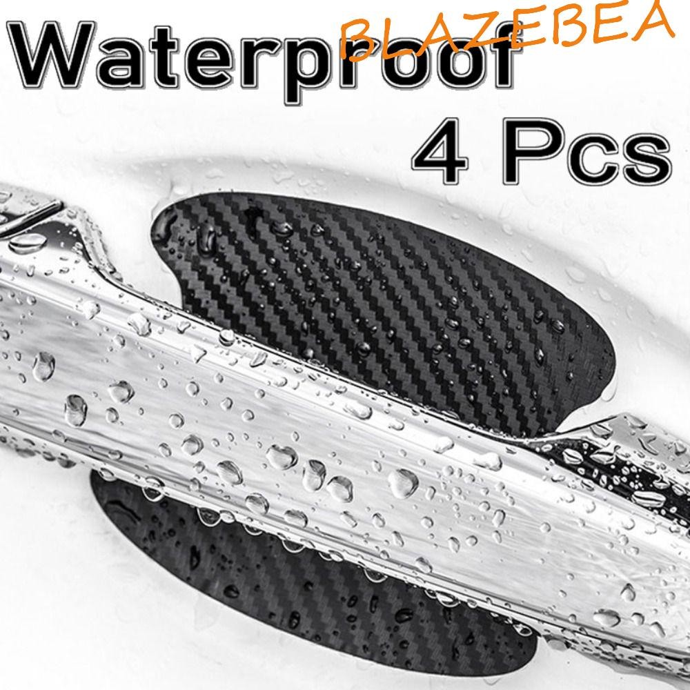 Blazebea รถประตูชามสติกเกอร์สินค้ารถชามกันน้ํา Handle Protector ฟิล์มป้องกันสติกเกอร์มือจับประตู ...