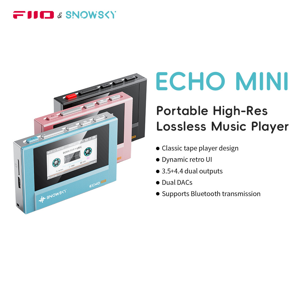 Snowsky FiiO Echo Mini HiFi Bluetooth MP3 Pure เครื่องเล่นเพลง 15 ...