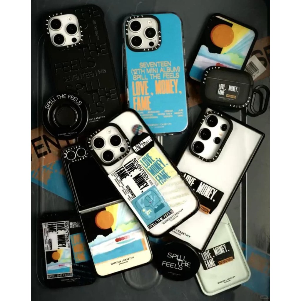 Casetify X SEVENTEEN LOVE MONEY FAME - 12TH Impact Case แม่เหล็กดูด ...