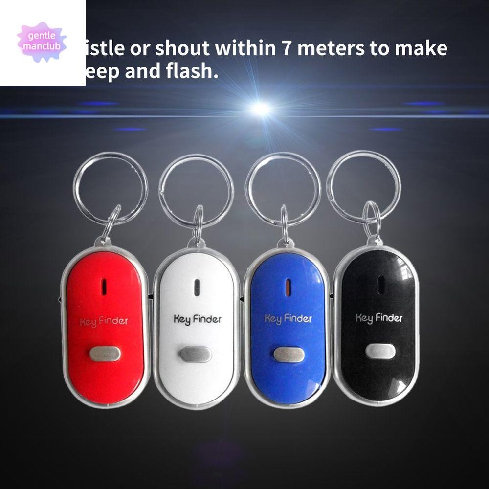 Gentlemanclub LED Whistle Key Finder Beeping Mini Pet Tracker Key ...