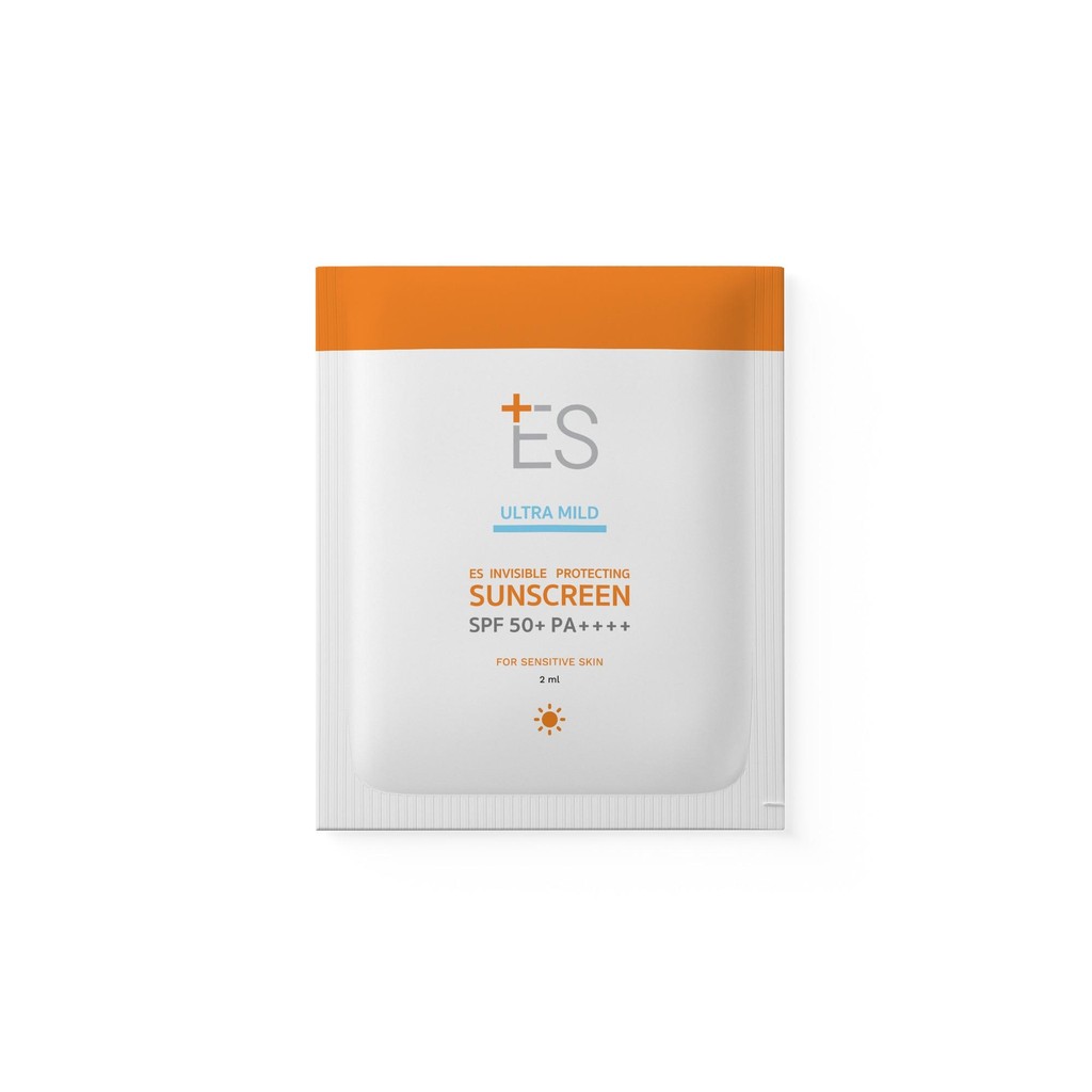 Sample ES Invisible Protecting Sunscreen SPF50+ PA++++ # 2 ml. | Shopee ...