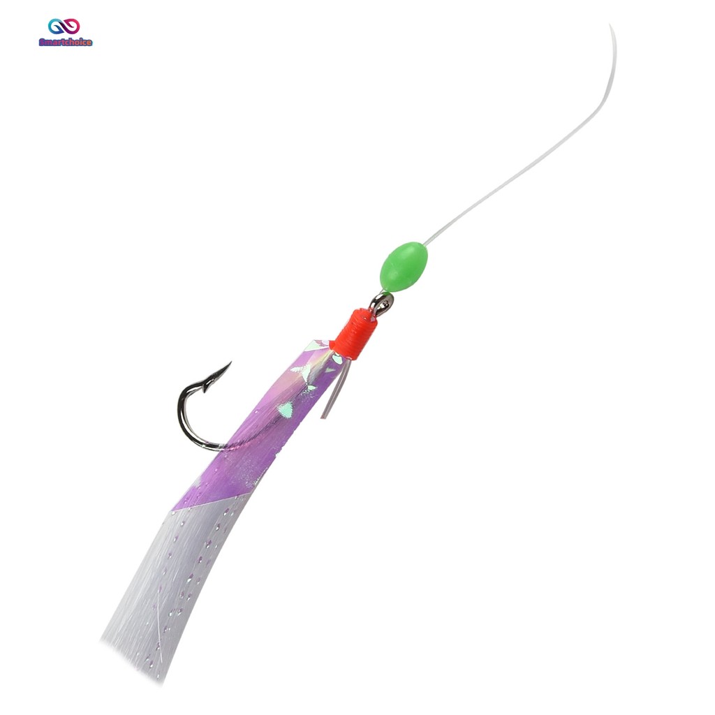 ⚡ทางเลือกอัจฉริยะ⚡5 ชิ้น/แพ็ค Sabiki Soft Fishing lure Rigs เหยื่อ Jigs ...