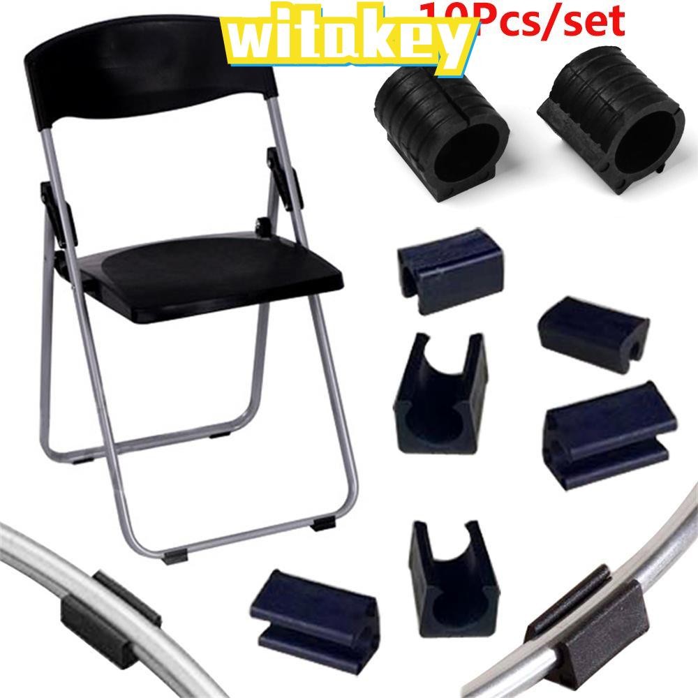 WITAKEY 10 ชิ้นเก้าอี้ขา Pad ทนทานลื่น Glides Anti-front Tilt Damper สตูล | Shopee Thailand