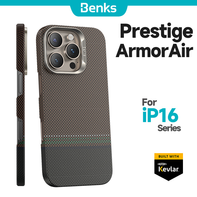 [Benks Official] Benks Magnetic Prestige ArmorAir Case Built with Kevlar Aramid Fiber for IPhone ...