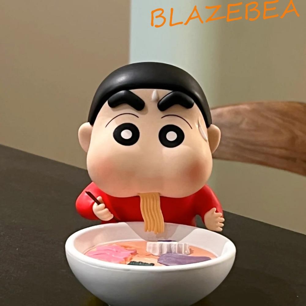 Blazebea Crayon Shin-Chan อะนิเมะรูป, PVC ตุ๊กตากินก๋วยเตี๋ยว Crayon Shin-Chan ของเล่น,ตุ๊กตา ...