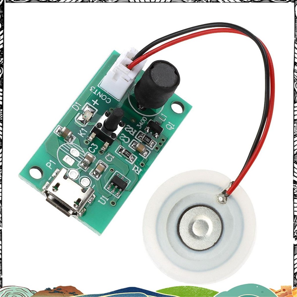 Super Ultrasonic Mist Maker Fogger Atomizer Transducer Atomizer แผ่น ...