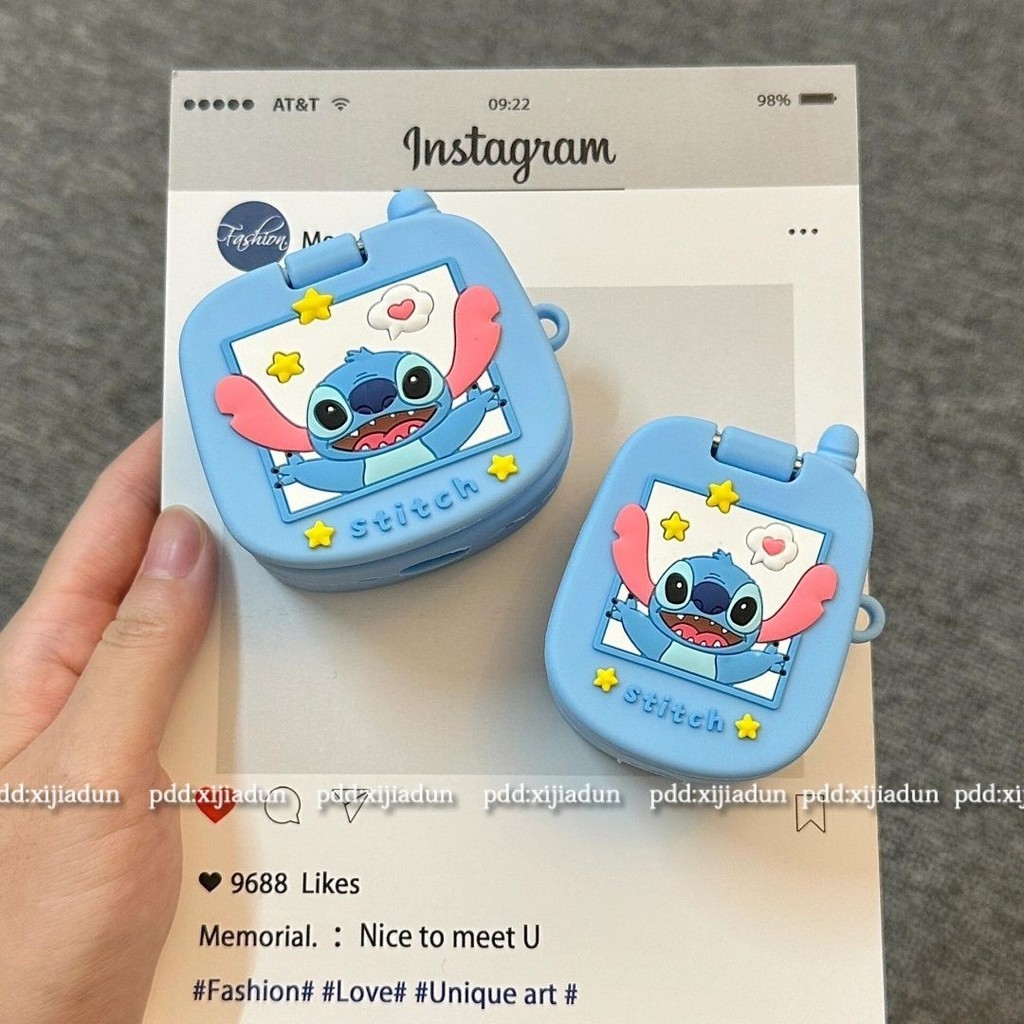 Stitch airpods เคสป้องกันรุ่นที่ 4 airpodPro2 เหมาะสําหรับเคสหูฟัง ...