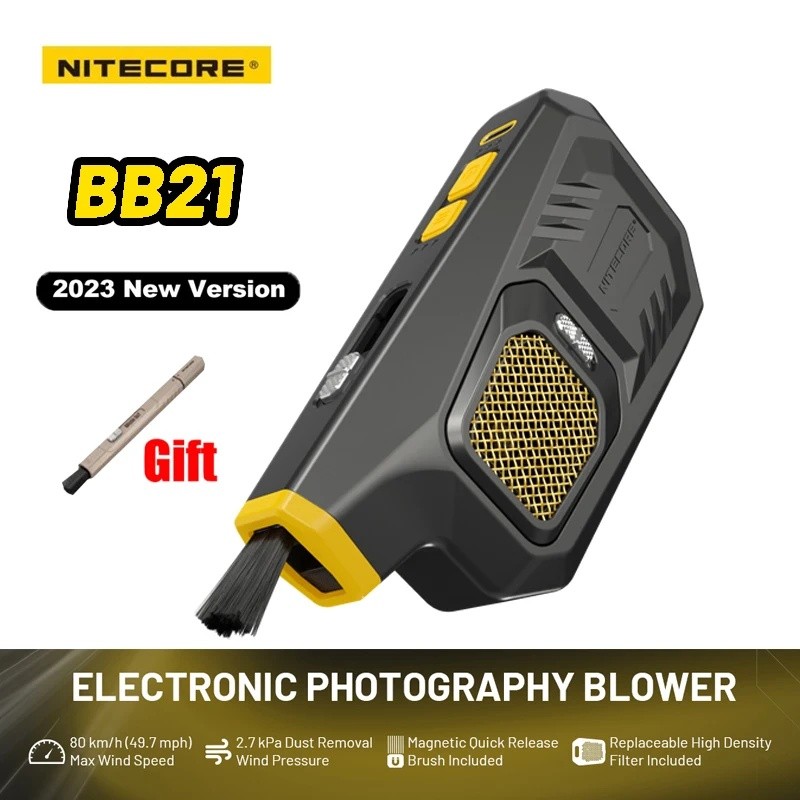 ใหม่ Nitecore BB21 เครื่องเป่าลมไฟฟ้าเครื่องดูดฝุ่นทําความสะอาด Blower ...