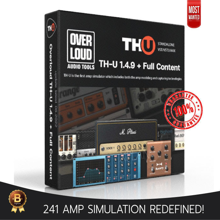 Overloud – TH-U Premium 1.4.9 I Win / Mac | STANDALONE, VST, VST3, AAX ...
