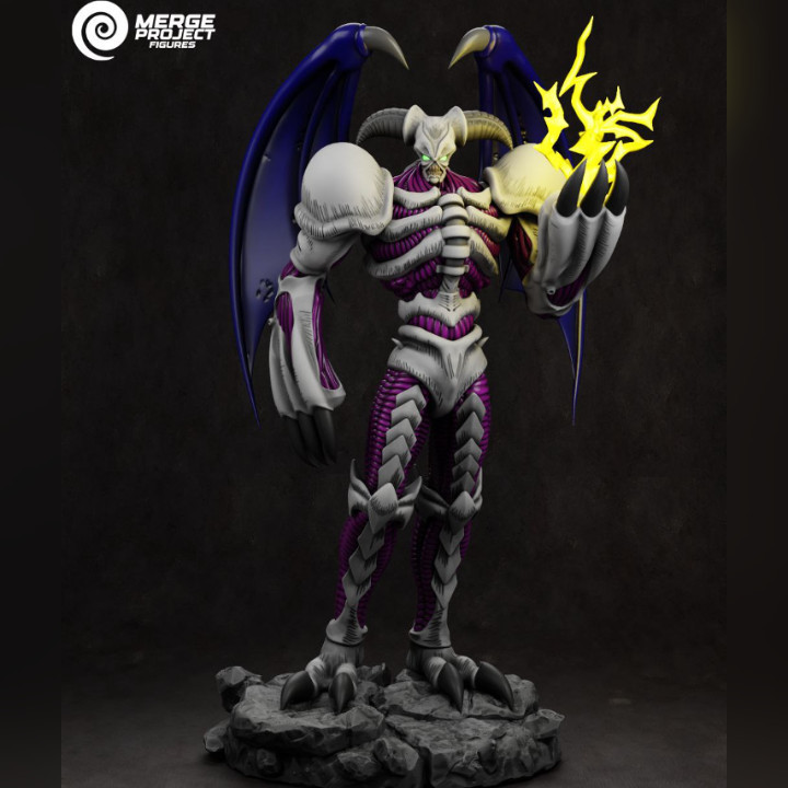 Yu-Gi-Oh Demon อัญเชิญ GK แม่พิมพ์สีขาวที่ไม่มีสีการพิมพ์3มิติที่มีความ ...