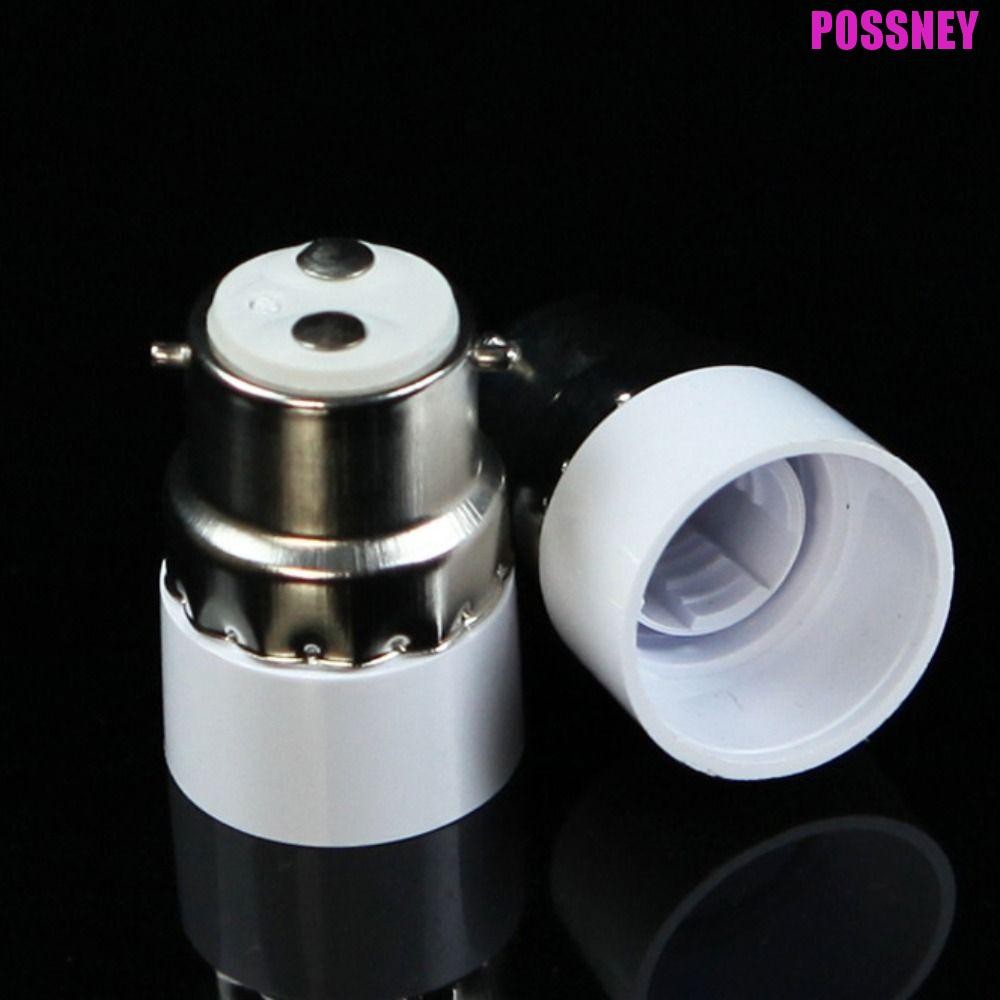 Possney ผู้ถือโคมไฟ Converter, E27 ชาย E14 B22 GU10 E40 หญิงฐานโคมไฟทนความร้อน, เครื่องใช้ในบ้าน ...