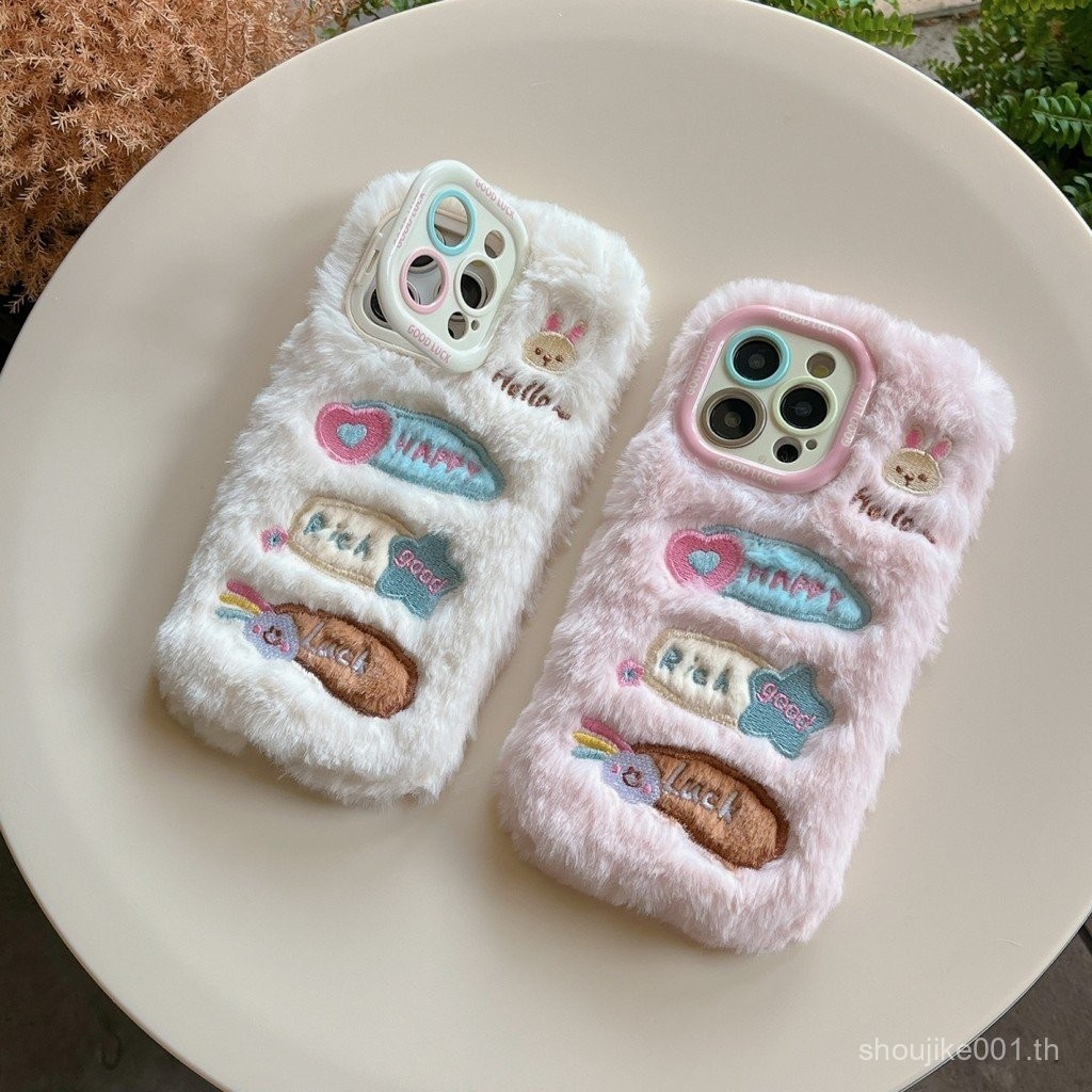 ฤดูใบไม้ร่วงและฤดูหนาวตุ๊กตาการ์ตูนกราฟฟิตีกระต่ายสำหรับ16เคสมือถือ ...
