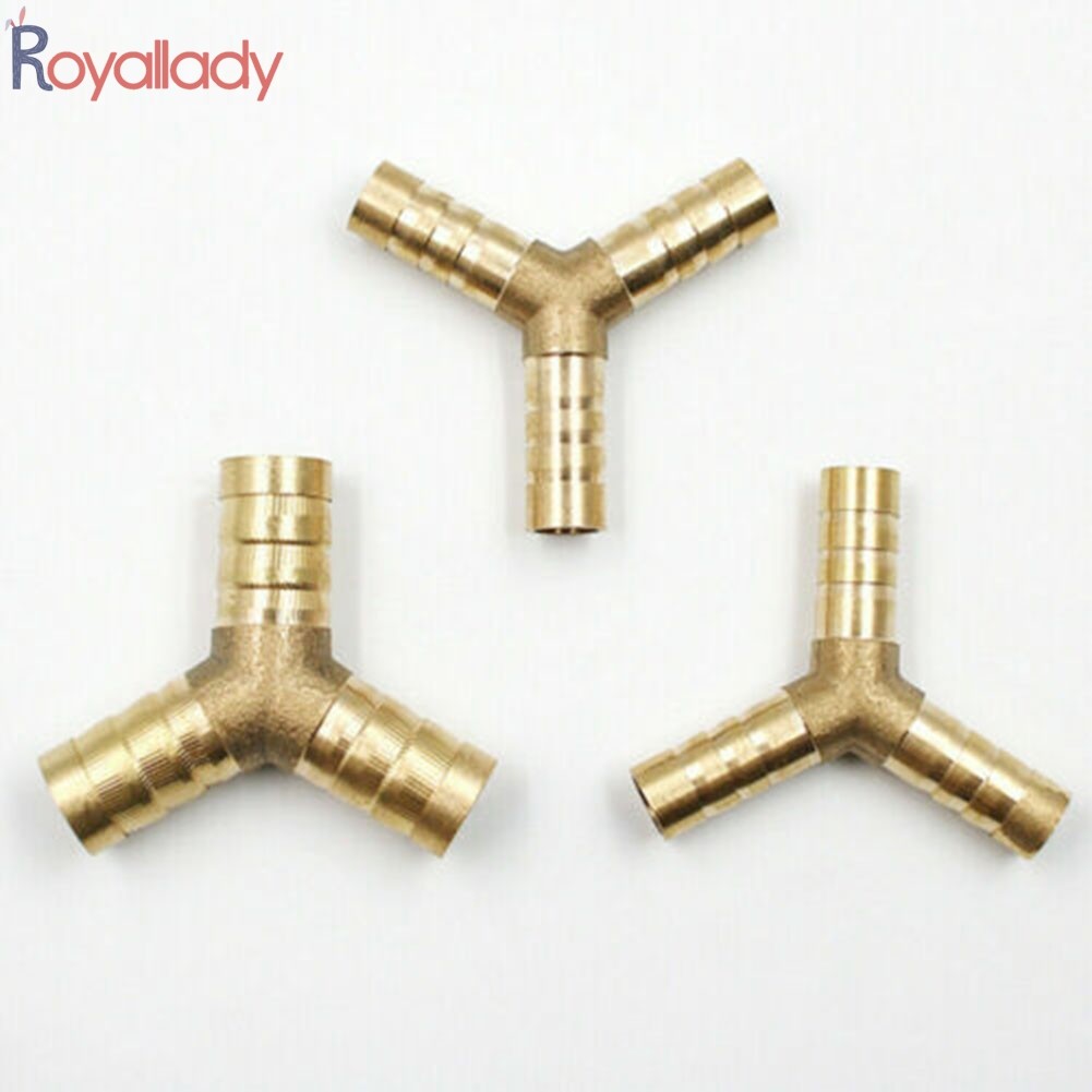 [พร้อมสต็อก] ทองเหลือง TY ชิ้น 3 WAY Joiner การใช้ท่อ Joiner Tee Connector Air Water Gas คุณภาพ ...