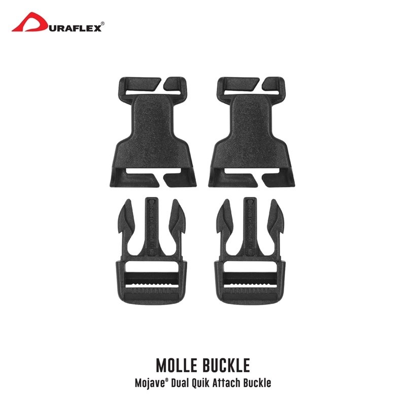 ตัวล็อคก้ามปู Molle Buckle ( Mojave® Dual Quik Attach Buckle ) | Shopee ...