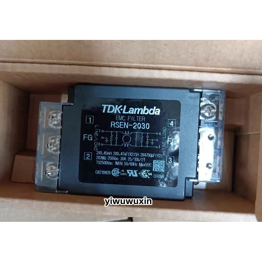 พร้อมส่ง ตัวกรองเสียงรบกวน TDK-LAMBDA EMC ตัวกรองเสียงรบกวน ENF RSEN-2030D 30A250V | Shopee Thailand