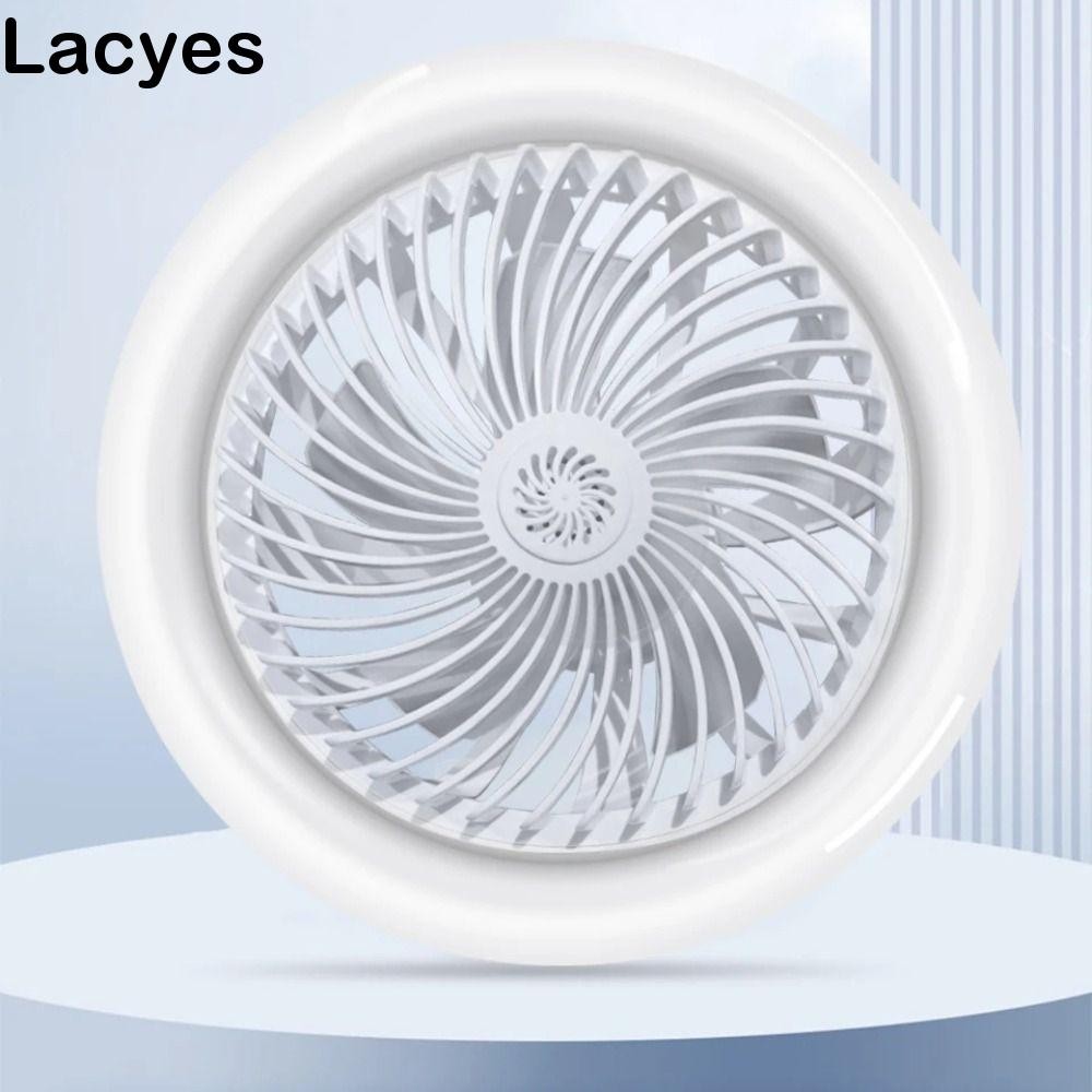 LACYES ไฟพัดลม LED, ลูกปัดโคมไฟ LED รีโมทคอนโทรล 2-in-1, พลังงานที่มีประสิทธิภาพโมเดิร์นเงียบ ...