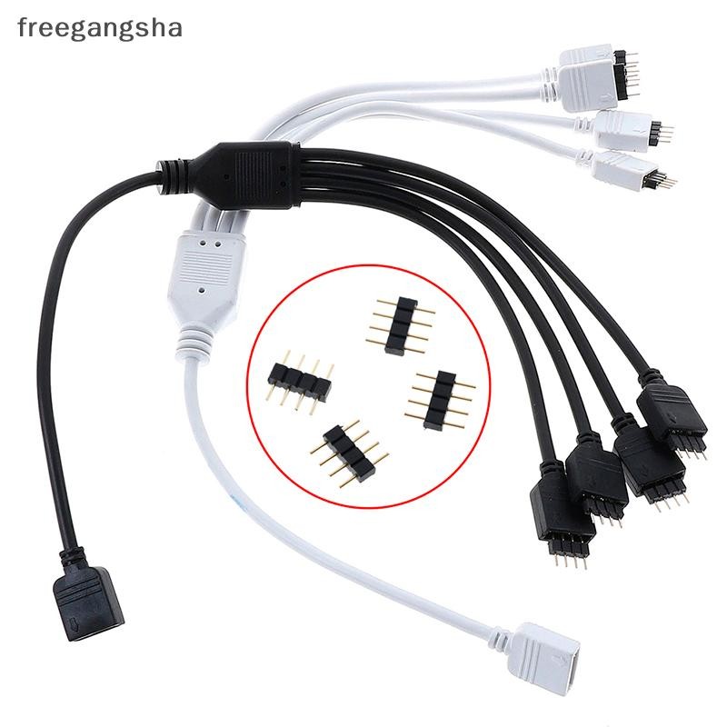 [FREG] 4 Pin RGB สายเชื่อมต่อ LED 1 ถึง 3 RGB 4 Pin LED Extension ...