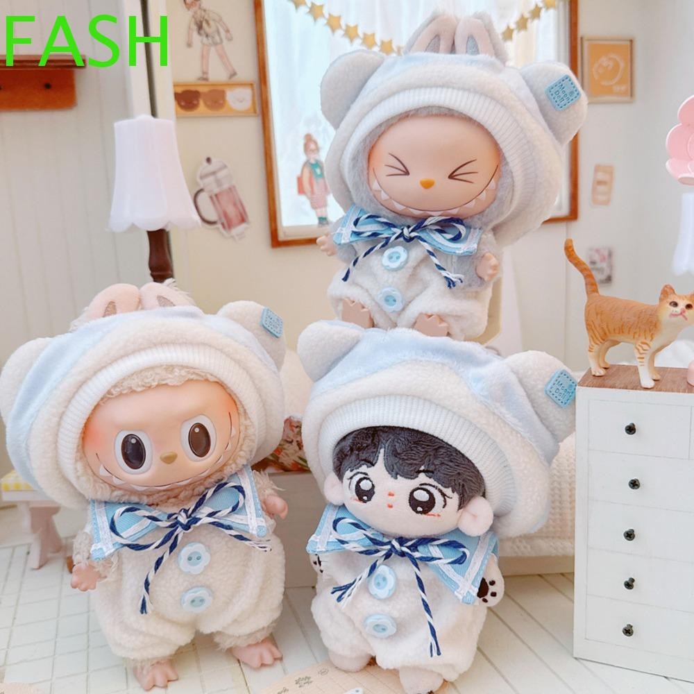 Fash นั่ง Labubu ตุ๊กตาเสื้อผ้า,ชุดสูท Dress Up Labubu Time ตุ๊กตาเสื้อ ...