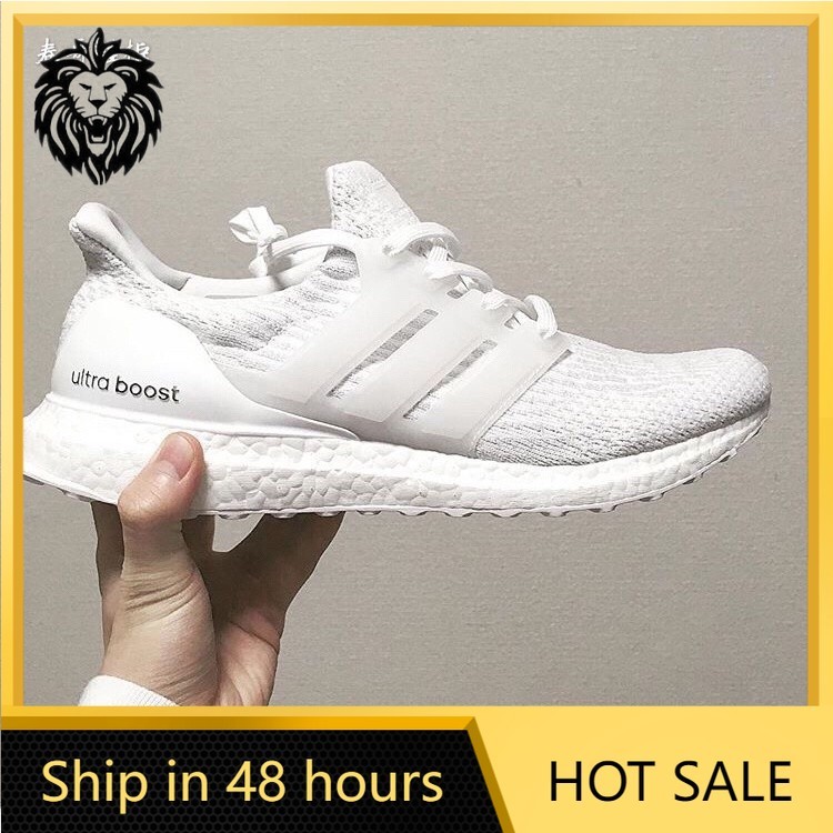 Adidas Stok sedia Adidas Ultra Boost UB 3.0 4.0 รองเท้าวิ่งผู้ชายสีดําสีขาวบริสุทธิ์ผู้หญิง ...