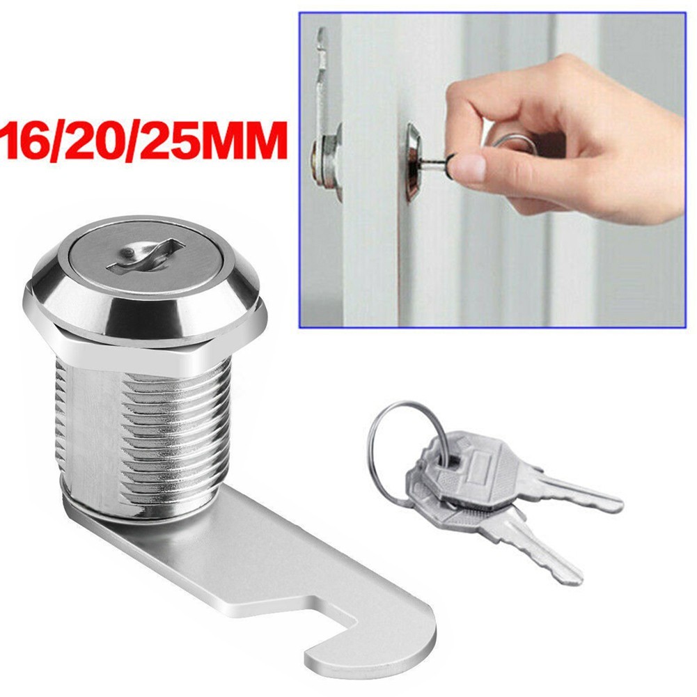 Whoops ~ 16/20/25 มม. Cam Lock ตู้ลิ้นชักตู้ Mail Box Locker Cupboard ...