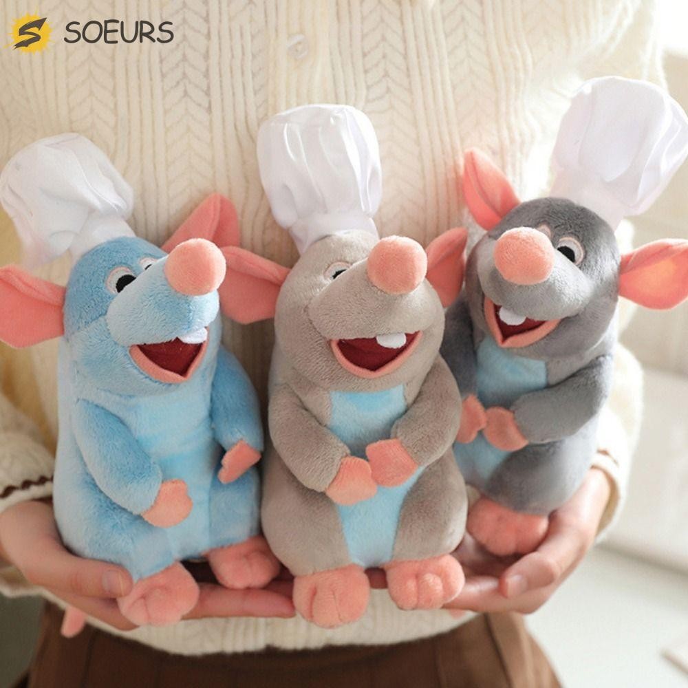 Soeurs Ratatouille Chef Remy ของเล่นตุ๊กตา,แม่เหล็กเมาส์ Brother ตุ๊กตา ...