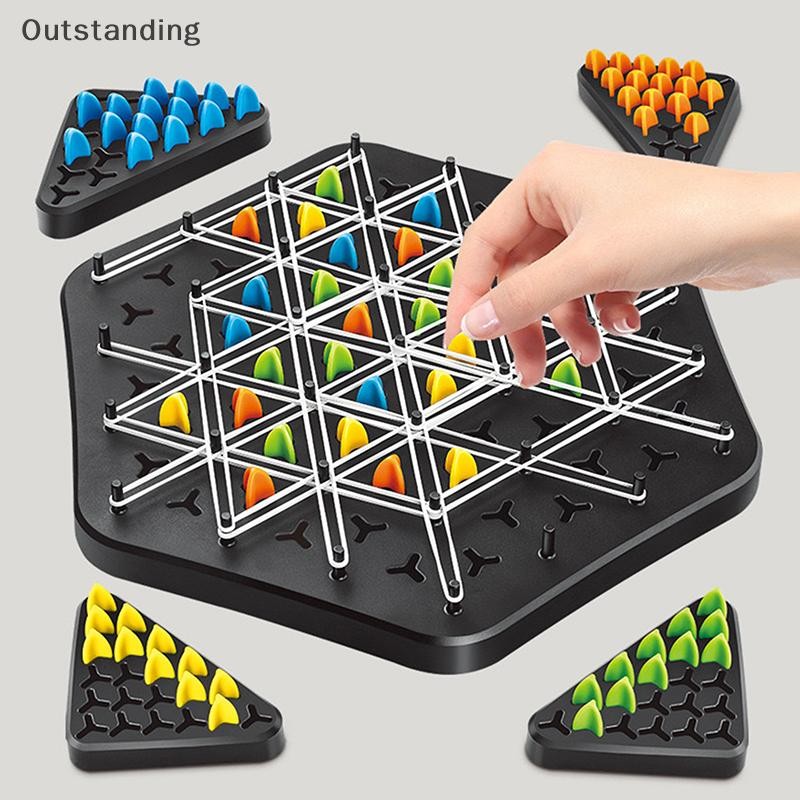 โซ่ที่โดดเด่น Triggle หมากรุกเกม Triggle ยางรัดเกมของเล่นเด็ก ...