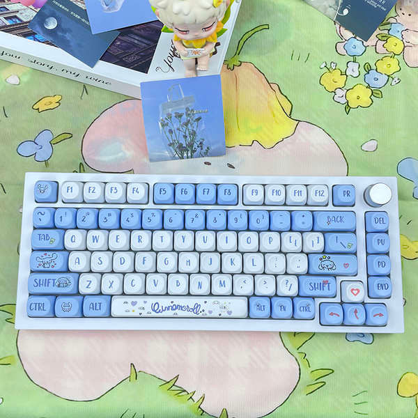 คีย์แคปไทย คีย์แคป keycap Cinnamon Dog Mario Gundam Keycap Coral Sea ...