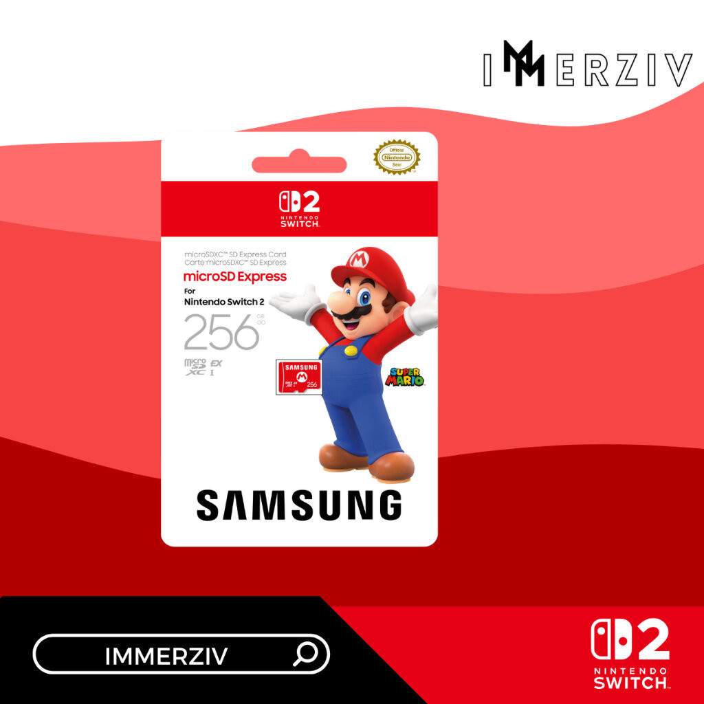 SAMSUNG MICRO SD EXPRESS CARD - 256GB FOR NINTENDO SWITCH 2 | Shopee ...
