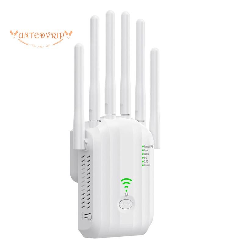 AC1200M WIFi เครื่องขยายสัญญาณ WIFi 1200Mbps Wireless WiFi Extender ...