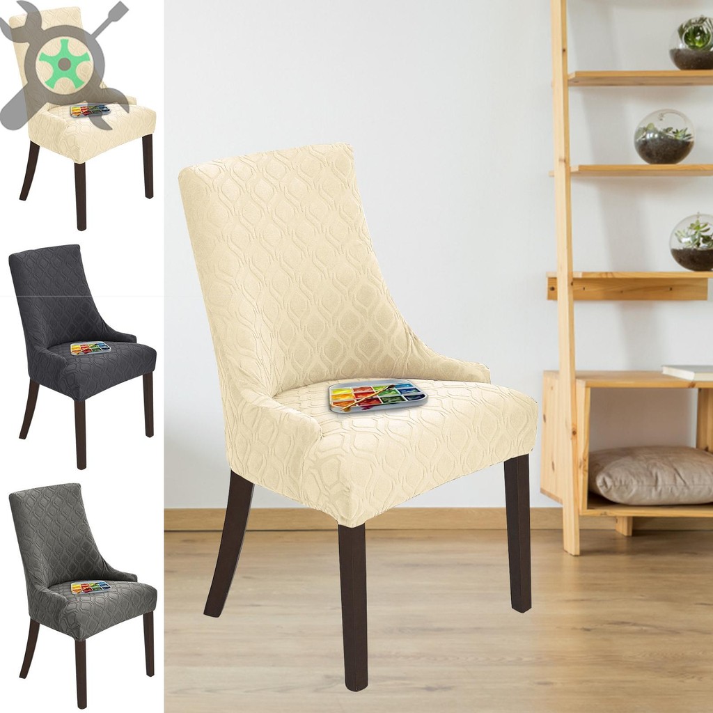 ชุดครอบคลุมเก้าอี้ Wingback 2 ชิ้น นุ่ม สบาย สามารถถอดล้างได้ง่าย ...