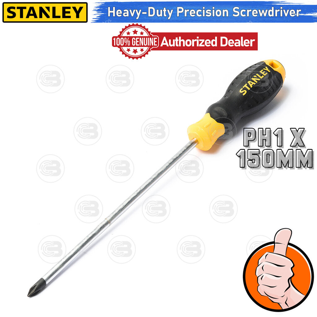 [CoolBlasterThai] STANLEY CUSHION GRIP SCREW DRIVER PHILLIPS PH1 x ...