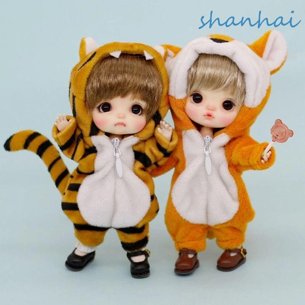 Shanhai ตุ๊กตาไดโนเสาร์เสื้อผ้า Molly ตุ๊กตาการ์ตูนของขวัญ GSC YMY DIY ของเล่น 1/12 BJD Ob11 ...