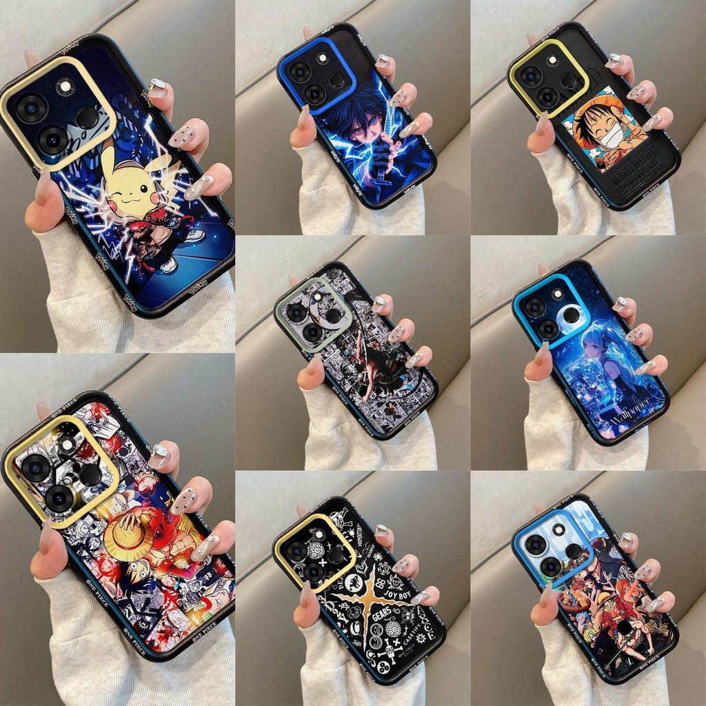 เคส INFINIX SMART 7 Pirate King Luffy, Solon และเคสโทรศัพท์การ์ตูนอนิเ ...