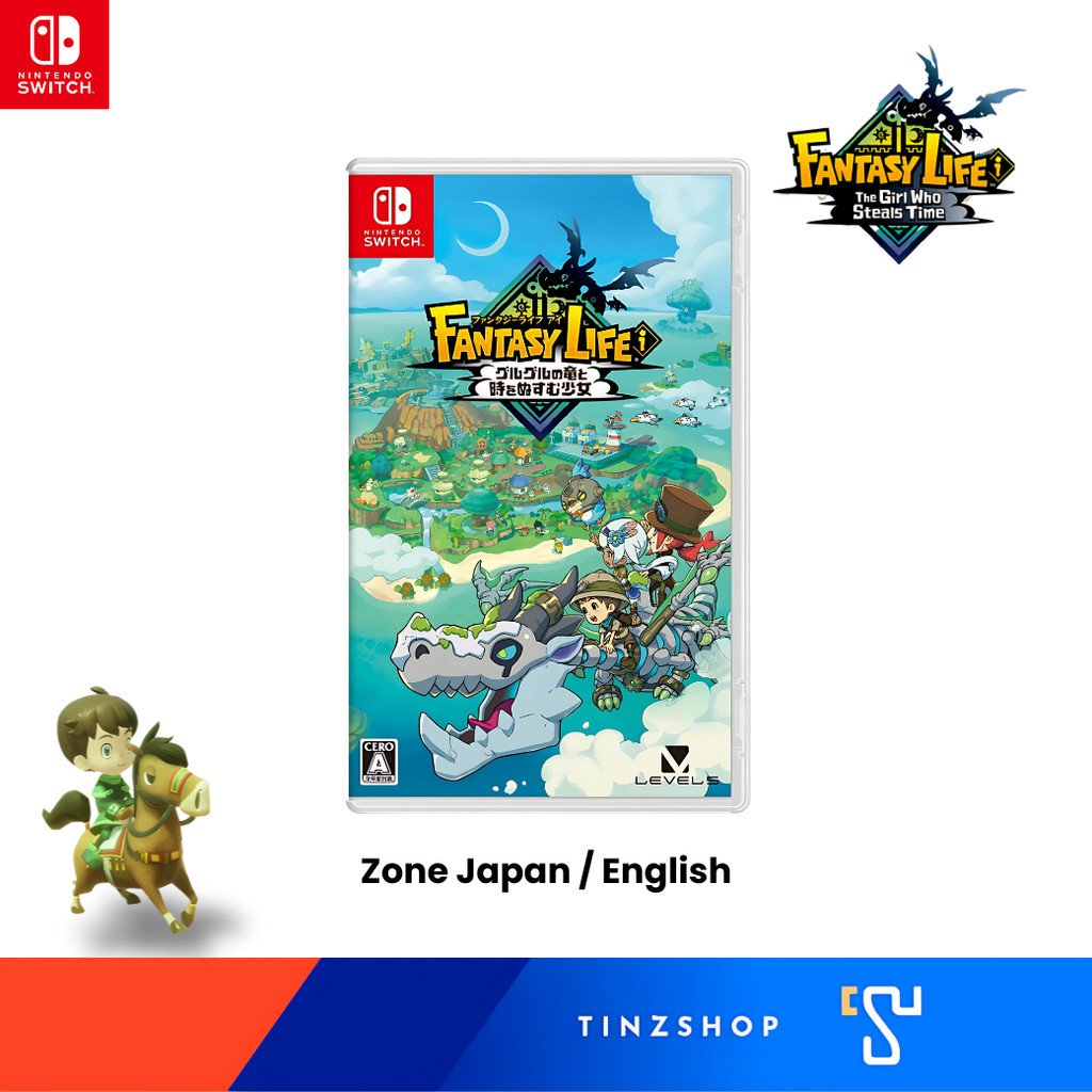 [พร้อมส่ง] Nintendo Switch Game FANTASY LIFE The Girl Who Steals Time ...