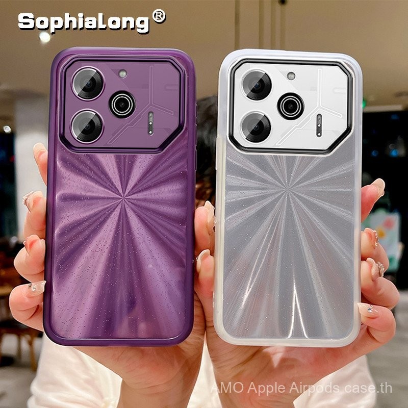 Tecno pova 6 Pro NEO LI9 Case Soft Glitter pyrotechnics เลนส์กล้อง ...