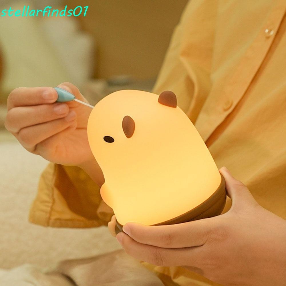 Stellarfind Snout Dolphin อารมณ์แสง, USB ชาร์จ Timing Dimming Capybara ...
