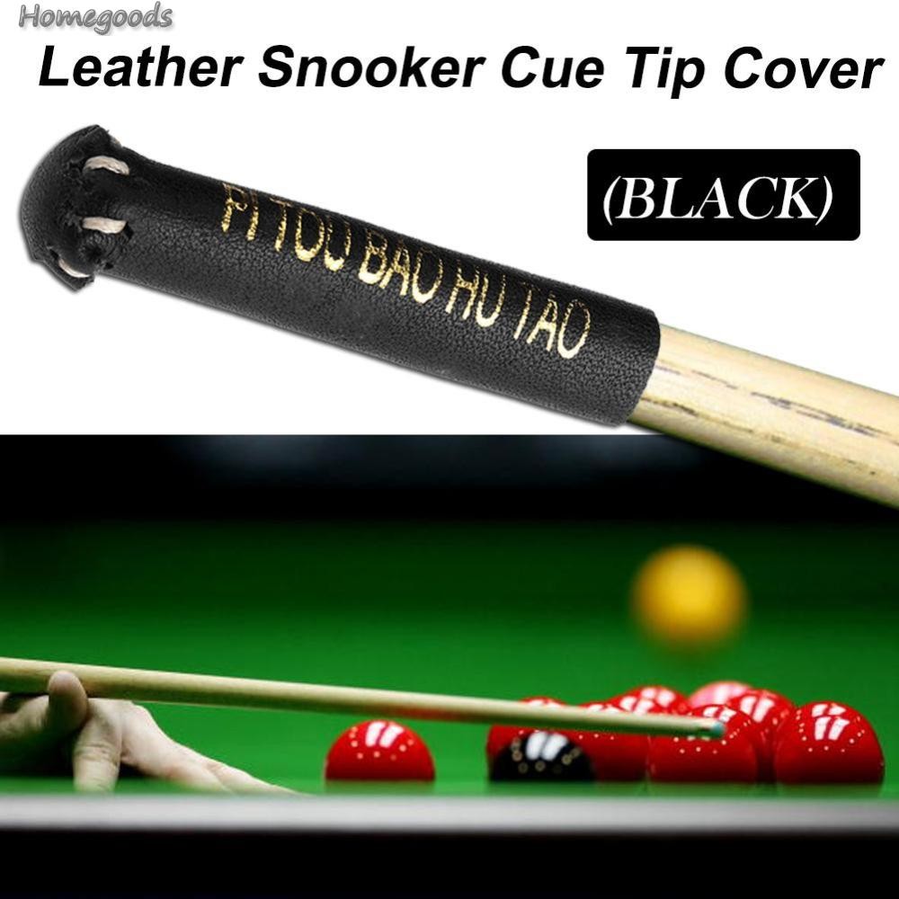 Hot หนังสนุ๊กเกอร์ Cue Tip Cover Professional Cue Head Cover ตารางเกม ...