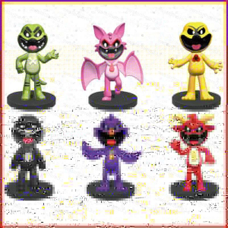 NS3 6 ชิ้นยิ้ม Critters Action Figure Nightmare ตัวเลขตุ๊กตาของเล่นเด็ก ...