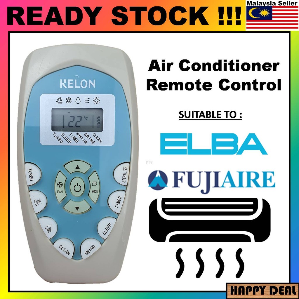 FUJIAIRE ELBA Air Cond Aircon Aircond เครื่องปรับอากาศรีโมทคอนโทรลทดแทน ...