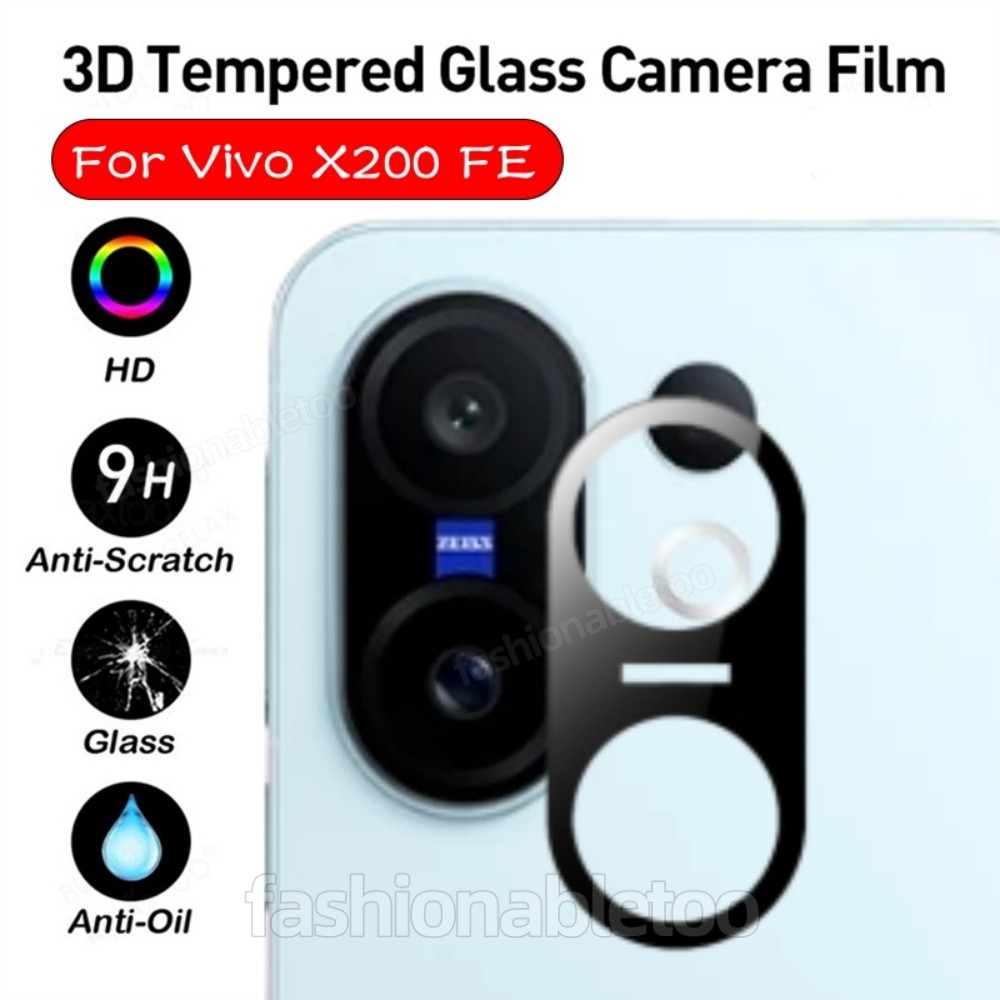 สําหรับVivo X200 FE 3Dกล้องเลนส์ป้องกันฟิล์มสําหรับVivo X200 FE X200FE X200promini X200s ...
