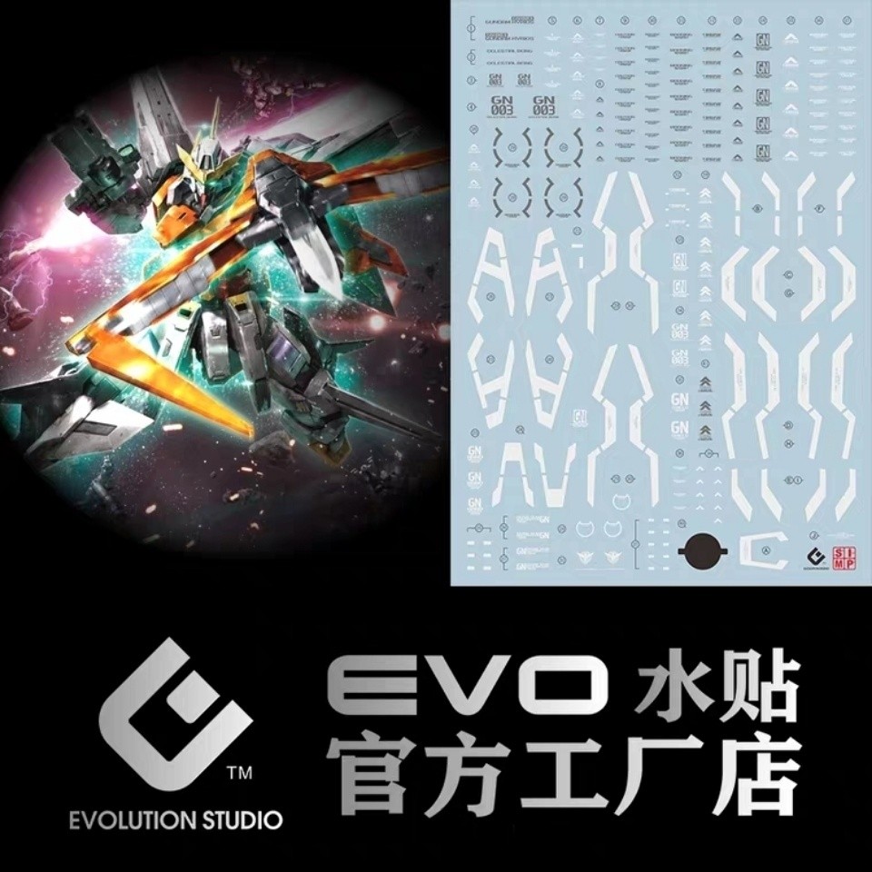 พร้อมสต็อก EVO สติ๊กเกอร์น้ํา Bandai MG Master Angel GN-003 สติ๊กเกอร์ ...