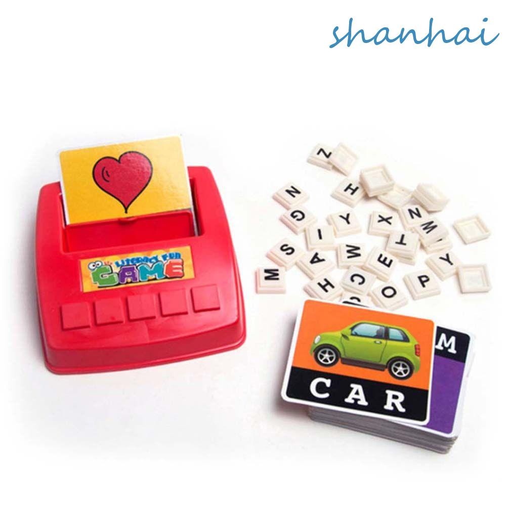 Shanhai Matching Letter Game Children Pre-school Learning Spelling Game ...