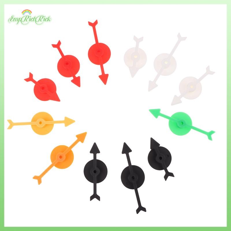ขายร้อน 6 ชิ้น Arrow Disc-spinning พลาสติก Pawn Chess Board เกมและการ์ด ...