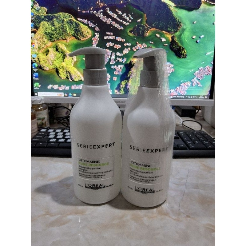 จัดโปรLOREAL Serie Expert Citramine Pure Resource Shampooแชมพูสูตร ...