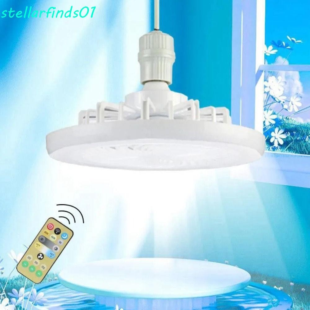 Stellarfends ไฟพัดลม LED, 2-in-1 โหมดสามความเร็วหลอดไฟ LED ลูกปัด, พลังงานที่มีประสิทธิภาพเงียบ ...